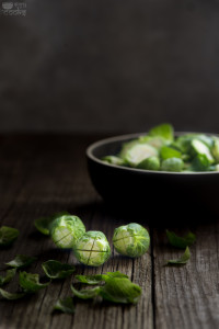Brussel Sprouts in Yogurt Sauce + Announcement + Giveaway - Story of cooks